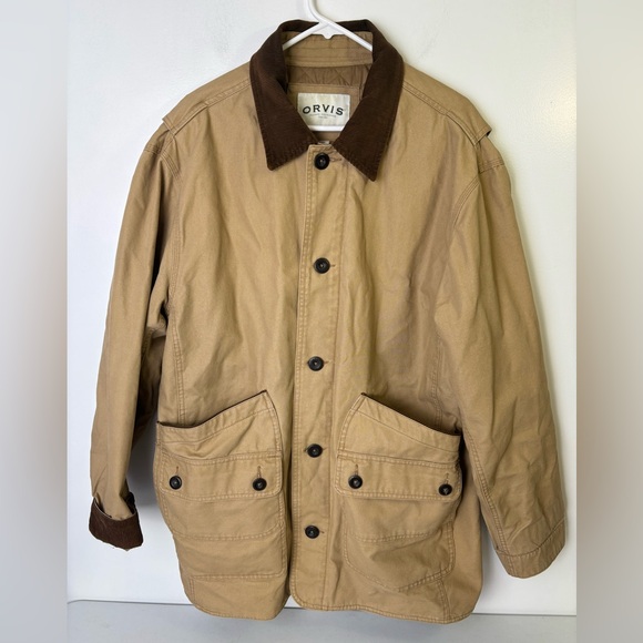 Orvis | Jackets & Coats | Orvis Xl Tan And Brown Field Jacket | Poshmark